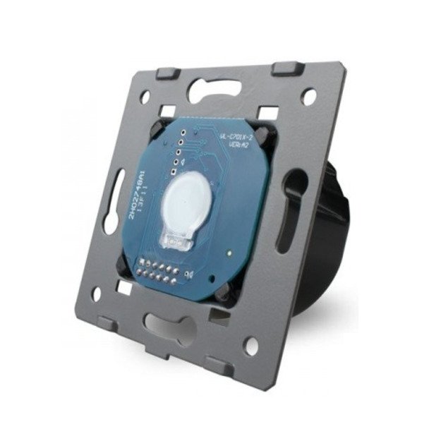 Sensorinis jungiklis be panelės 1-polis juodas Livolo | primtech.lt